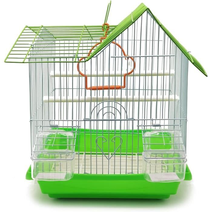 Cage Oiseaux Volière Portable pour Perruche Perroquet Canari ...