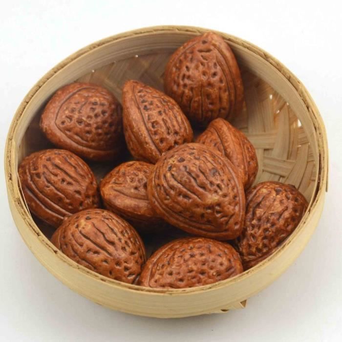 Amande - Mini Glands En Mousse Plastique, 10 Pièces, Faux Fruits Et ...