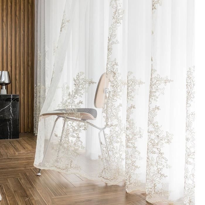 Photophore - Lanterne A Bougie TH5HR Embroidered Tulle Curtains for ...