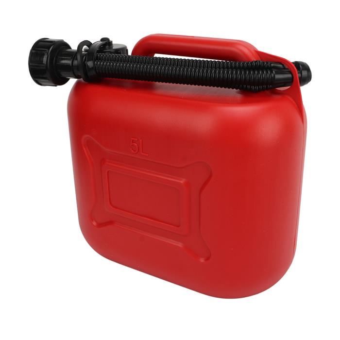 Bidon d' de 1 Bidon D'essence 5L 1,3 Gallon ABS Réservoir de Gaz Fuite ...