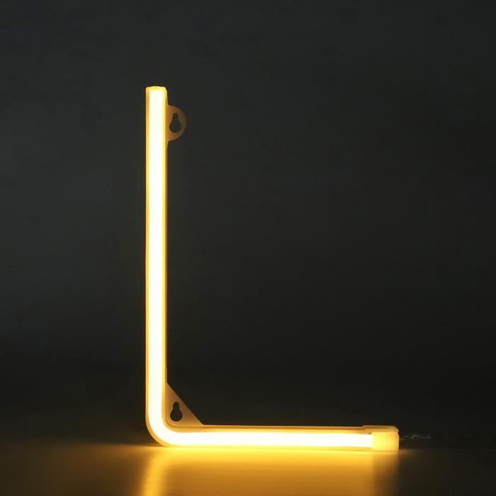 Fdit Lumière de lettre LED néon alphabet lettre en forme de lampe ...