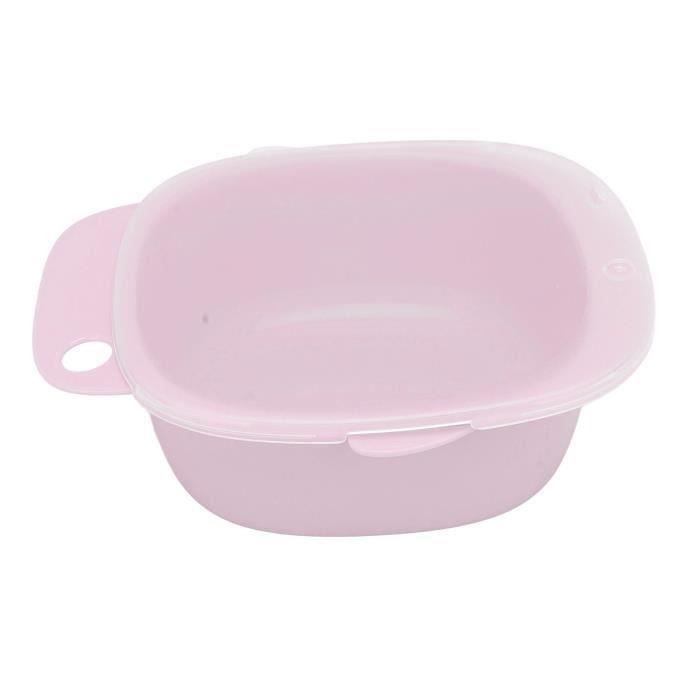 Bol pour bébé incassable rose GOTOTOP - LOOK-Rose400ML - poignées anti ...