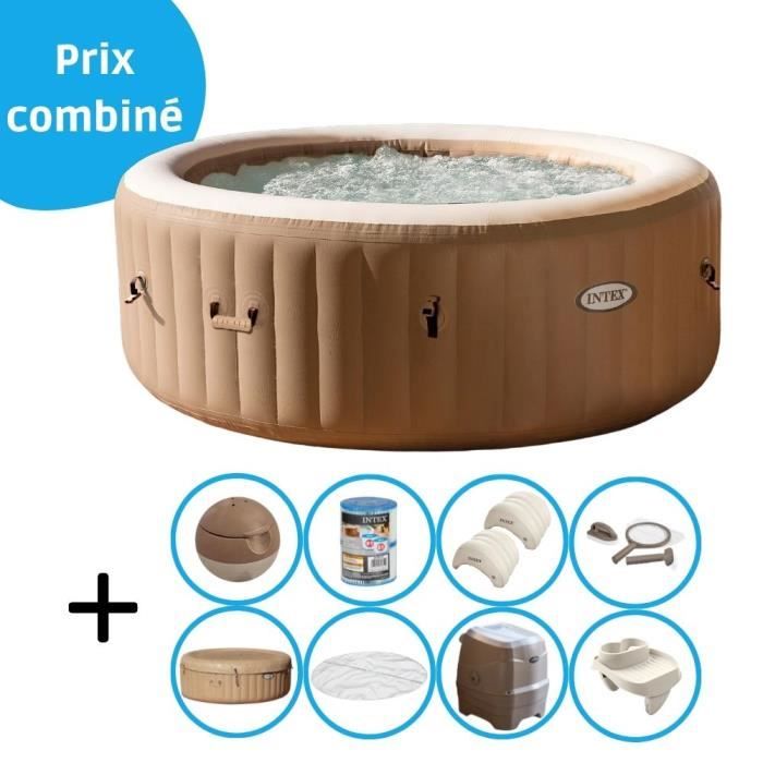 Intex Bubble Massage - Jacuzzi - 196x71 cm - Accessoires inclus ...
