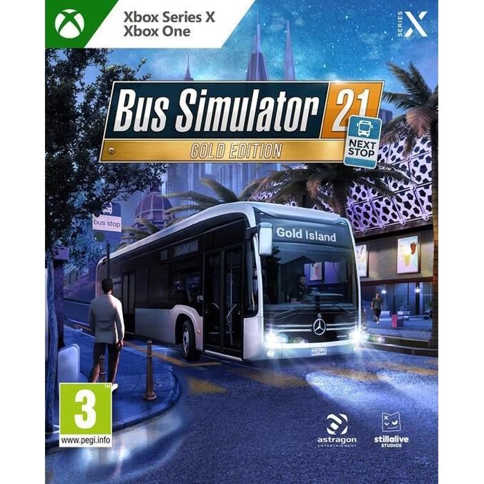 Bus Simulator Next Stop Gold Edition - Jeu - Xbox Series X - Simulation ...