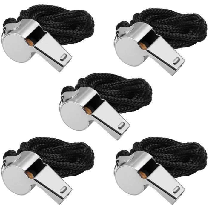 Sifflet - Limics24 - 5Pack Sport Game Arbitre Acier Inoxydable Extra ...
