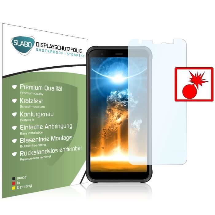 2 x Slabo Film de protection d'écran blindé Blackview BV6300 Pro ...