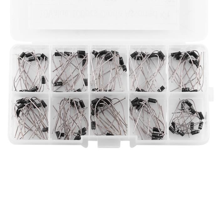 TMISHION Low Leakage Transparent Box Diode Rectifying Diodes for ...