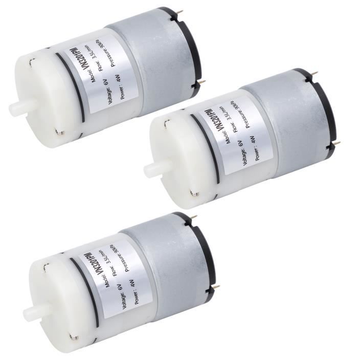 VBESTLIFE Micro pompe à membrane 3 pièces Micro pompe à diaphragme ...