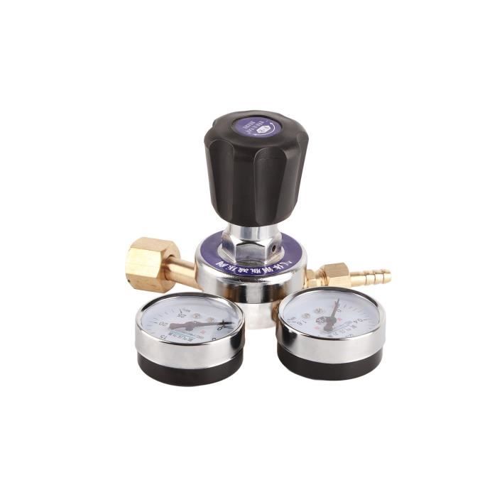YOSOO régulateur de pression d'oxygène Régulateur de manomètre d'oxygène 15MPa entrée 1MPa ...