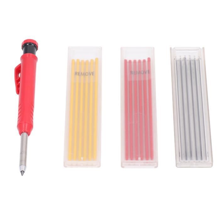 YOSOO ensemble de crayons de construction 19Pcs Carpenter Pencil Set ...