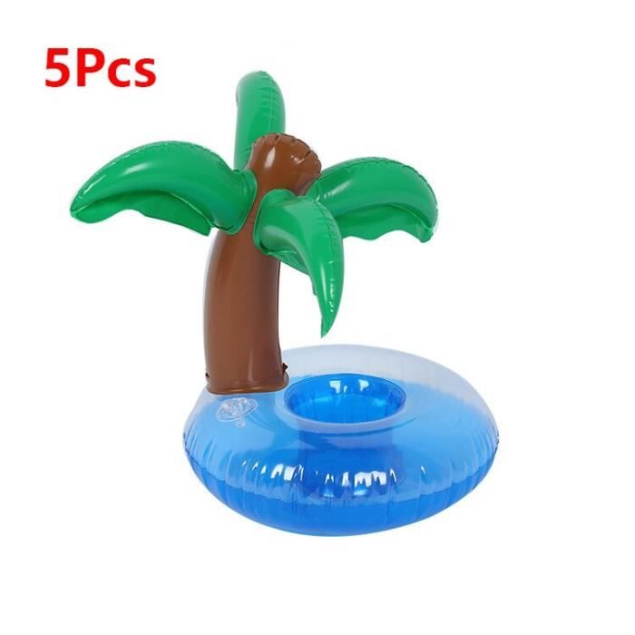 BOUEE,5 pcs--Mini flamand rose rouge gonflable, lèvres rouges, canard ...