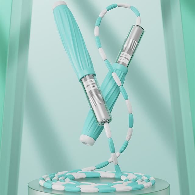 CORDE A SAUTER,green--Corde à sauter en bambou et PVC, 2.8M, accessoire ...