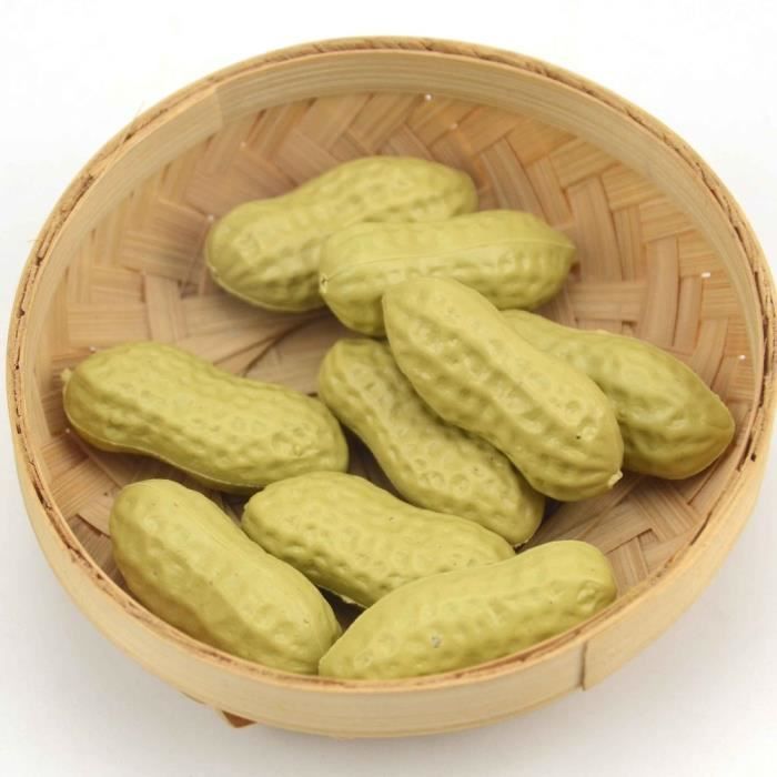 Amande - Mini Glands En Mousse Plastique, 10 Pièces, Faux Fruits Et ...