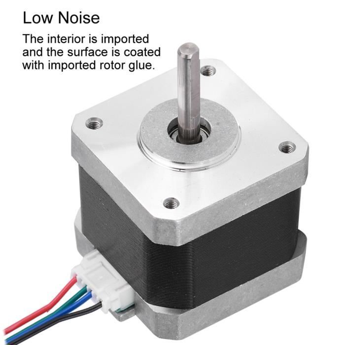 Moteur pas à pas 3D Printer Stepper Motor, 1.68A High High Stepper ...