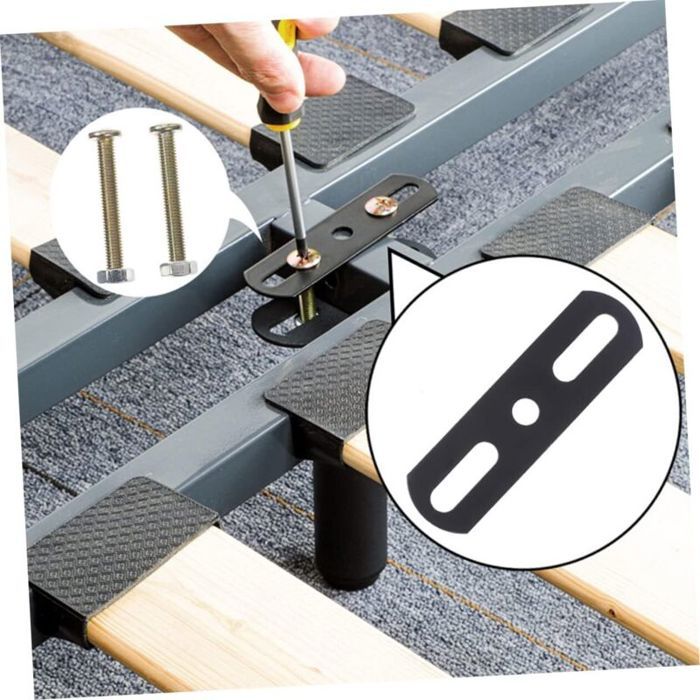 Jeux de pieds de support pour cadre de lit - Cdiscount Maison