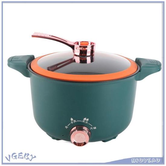 VGEBY pot à cuisson électrique Cuiseur de Nouilles Multifonctionnel ...