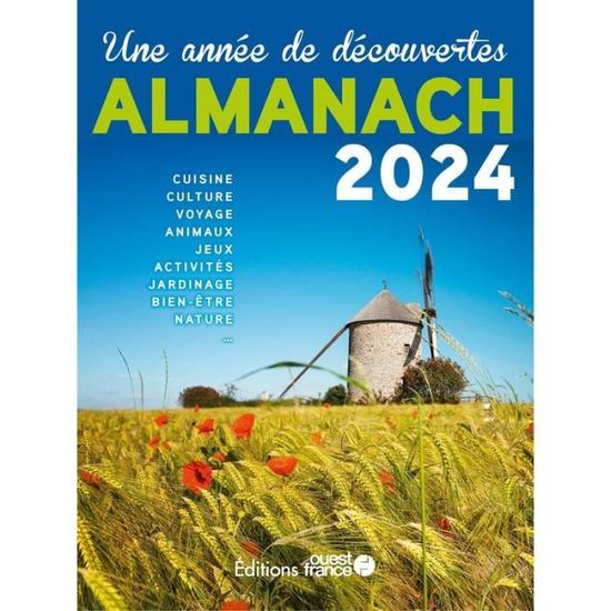 France Almanach 2024 - Cdiscount