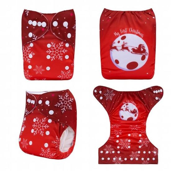 CRAZE U Pick Christmas Diapers for Baby Pocket Cloth Nappy Coquilles de ...
