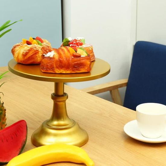 Présentoir de gâteau Plat de portion de petit gâteau de dessert rond 10 ...