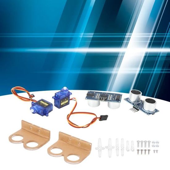 Kit de voiture robot DIY 2 Ensembles Kit de Voiture Robot à Monter Soi ...