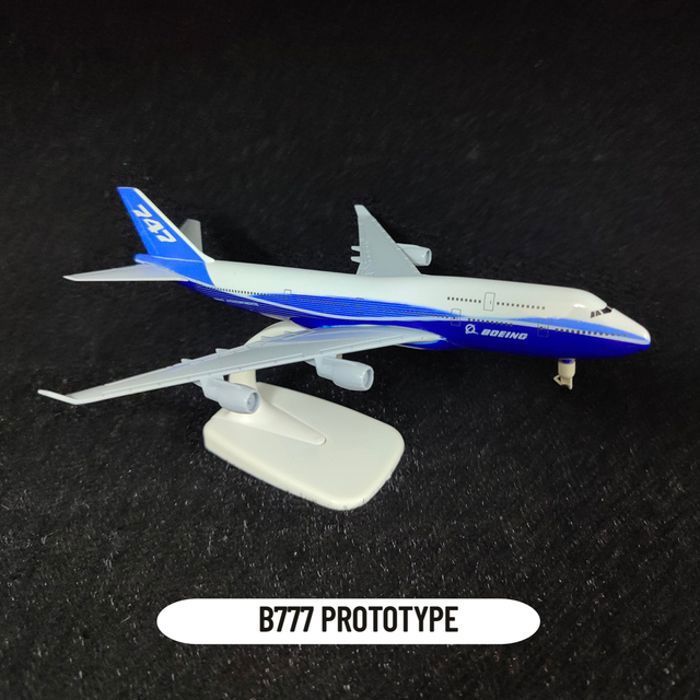 (Boeing-B777)Réplique d'aviation en métal à l'échelle 1:250, modèle d ...
