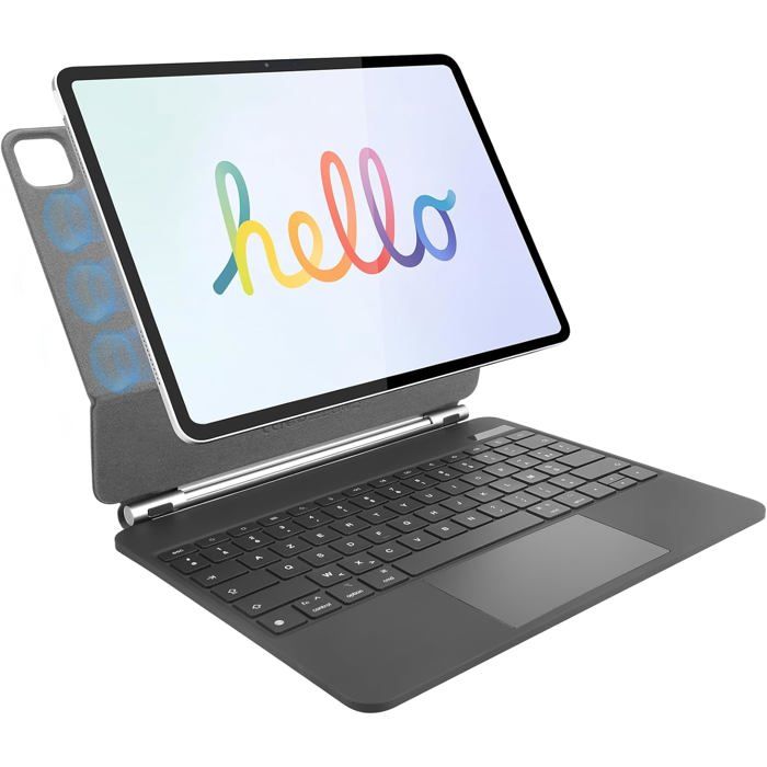 Étui Clavier Magnétique Pour Ipad Pro 12.9" (3E/4E/5E/6E Génération,2018/2020/2021/2022),Magic ...
