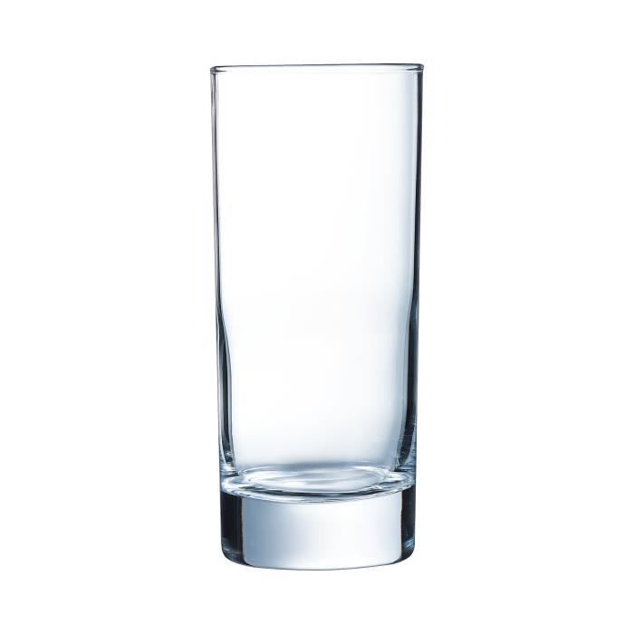 Verre forme haute 29cl Islande Arcoroc - 6 verres - Cdiscount Maison