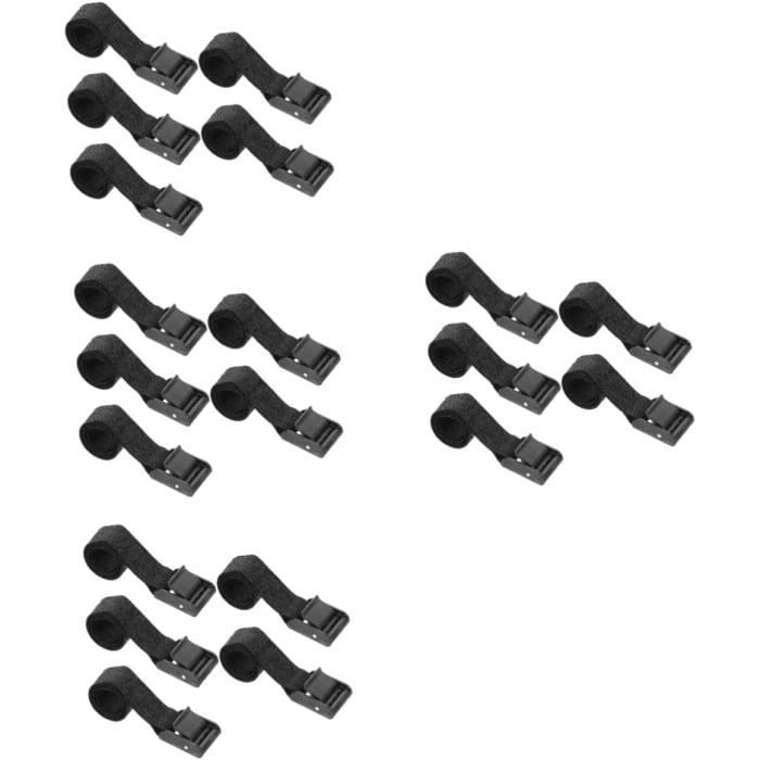 15 Pièces Tienda De Para Playa Boucle Parasol Tente Pp Stockage Noir ...