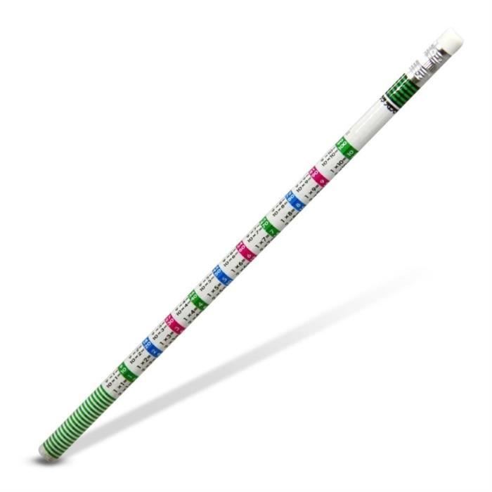 SET 3 CRAYONS A PAPIER TABLE DE MULTIPLICATION GOMME PAPETERIE SCOLAIRE ...