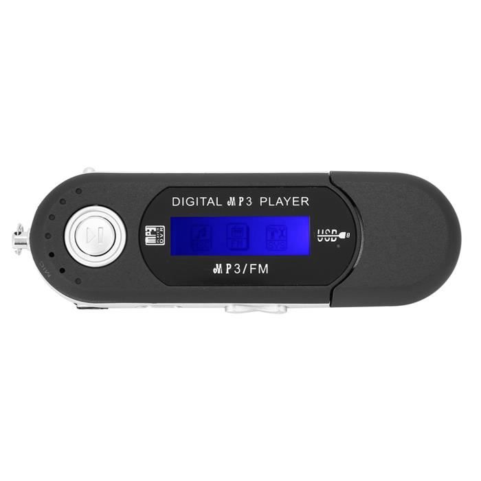 Milleplus-Lecteur de musique numérique MP3 USB Lecteur de musique MP3 USB Portable avec écran ...