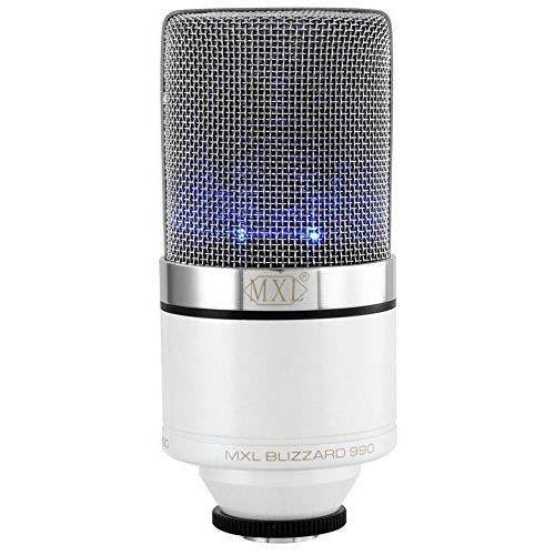 MXL 990 Blizzard Limited Edition condenser Microphone - Cdiscount TV ...