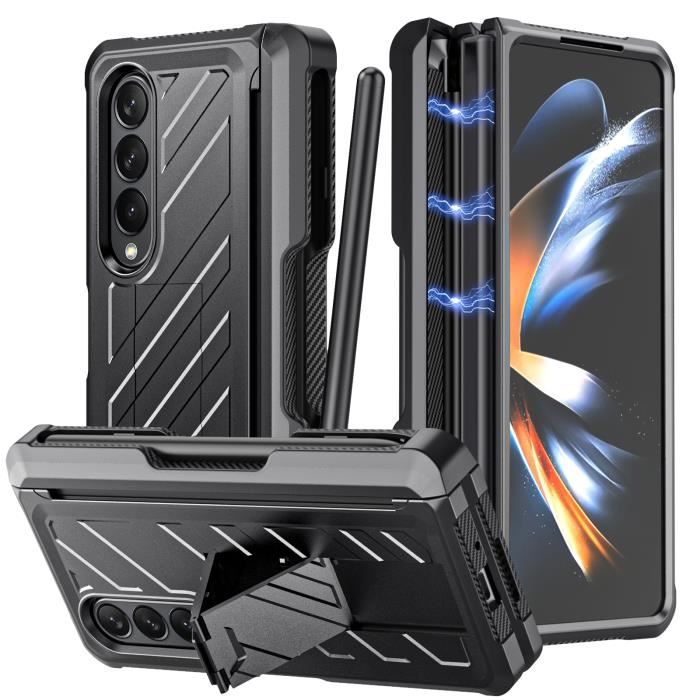 OIMG Housse Coque protection Charnière avec Support +S Pen Tray pour ...