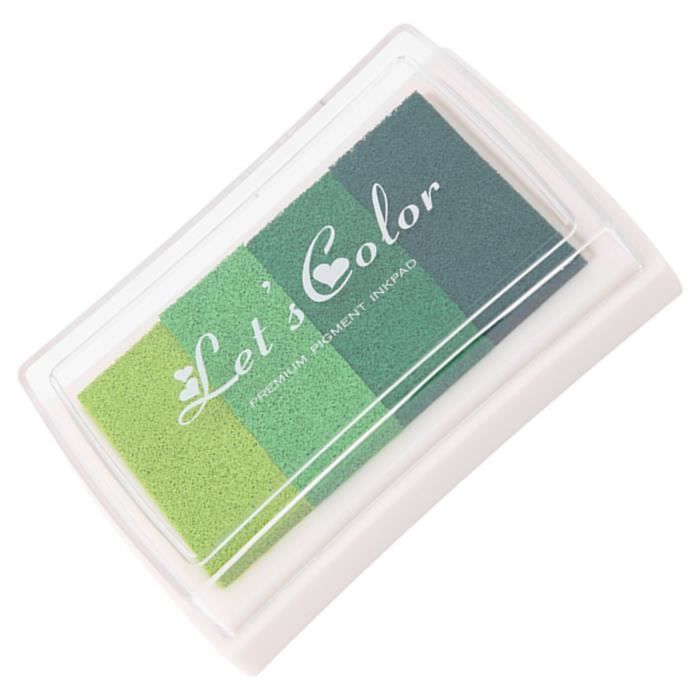 Tampon encreur - OMABETA - Dégradé vert - Écologique - Facile à ...
