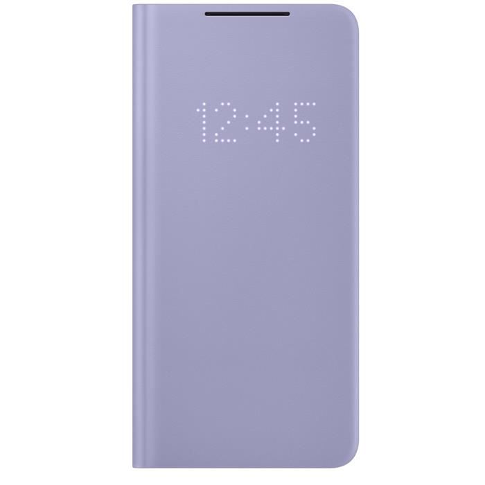 Smart LED View Cover S21 Plus Violet - Cdiscount Téléphonie
