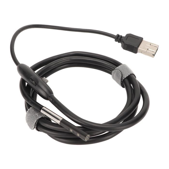 Endoscope USB - SHIPENOPHY - 4,9 mm - Étanche IP67 - Double lentille ...