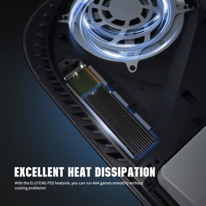 M.2 2280 Radiateur Chipset De Chaleur De Refroidisseur Refroidissement ...