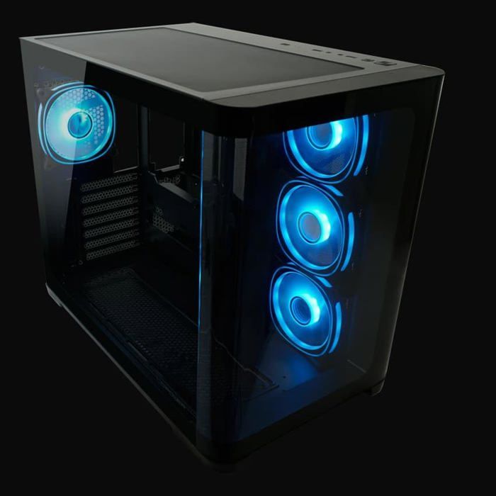 Boîtier PC - LC-POWER - 8001B Pro-Storm Dark - ATX - Refroidissement ...