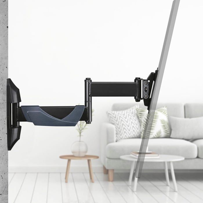 Support Mural pivotant et Extensible pour TV de 66 cm à 25 kg[m1051 ...
