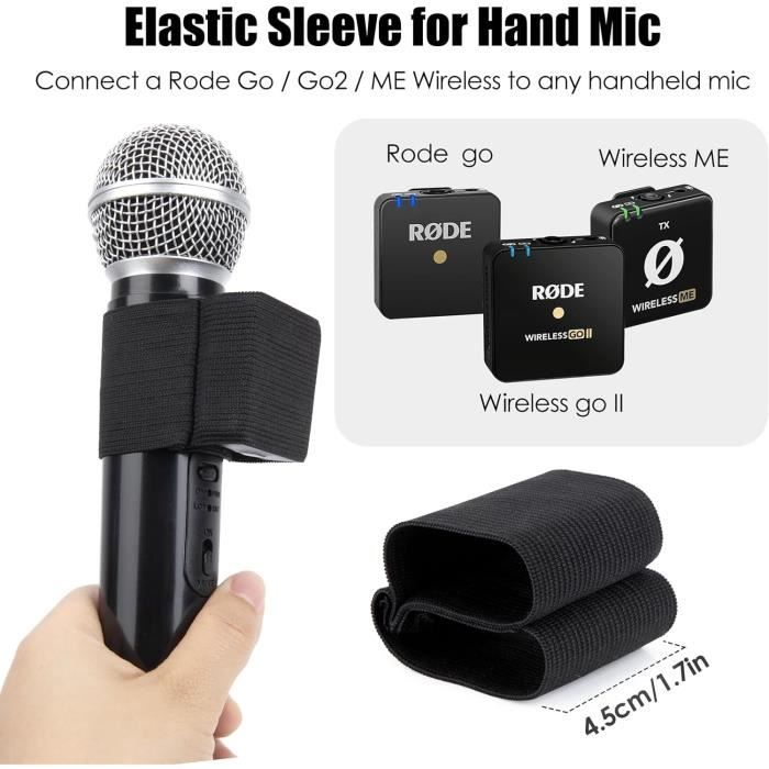 Manchons Élastiques De Microphone À Main,Elastic Sleeve Pour Rode ...