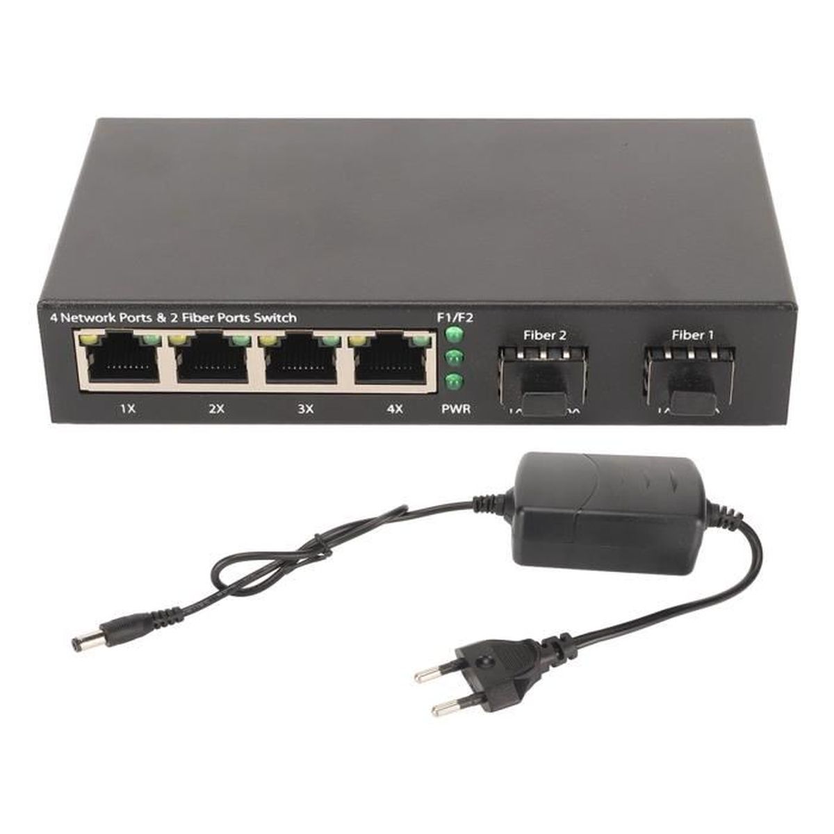 PAL Commutateur fibre SFP Commutateur fibre optique SFP 6 ports 10 100 ...