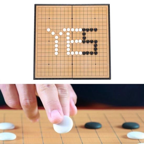 Jeu de société - FAFEICY - Ensemble Weiqi - Pliable - Magnétique - Éducatif pour enfants ...
