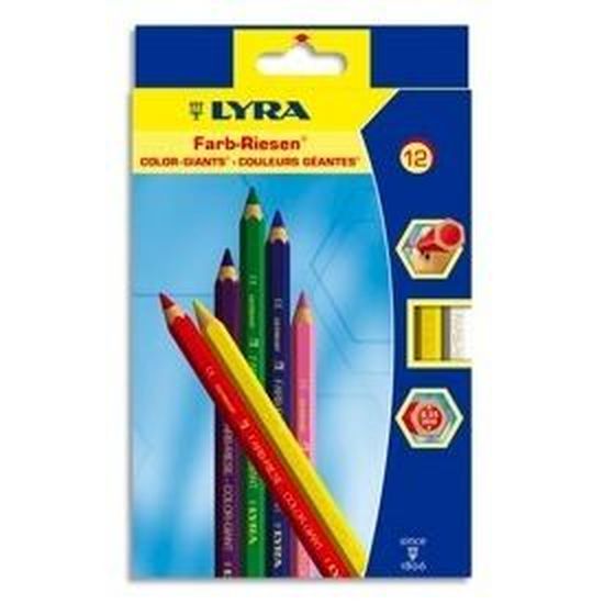 Crayons de couleur héxagonal Couleurs Géantes - Cdiscount Beaux-Arts et ...
