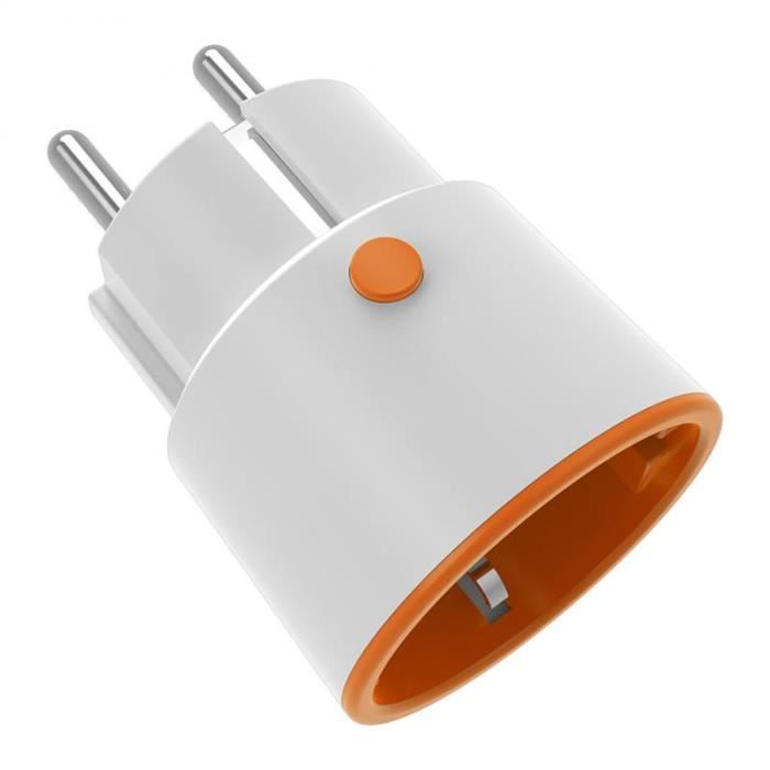 Orange White Ue Plug-Tuya – prise intelligente Zigbee 3.0, ue, 16a ...