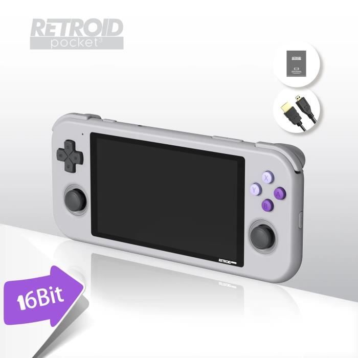 2G 32G (No Games) - 16 bits - Console de jeu portable rétro Retroid ...