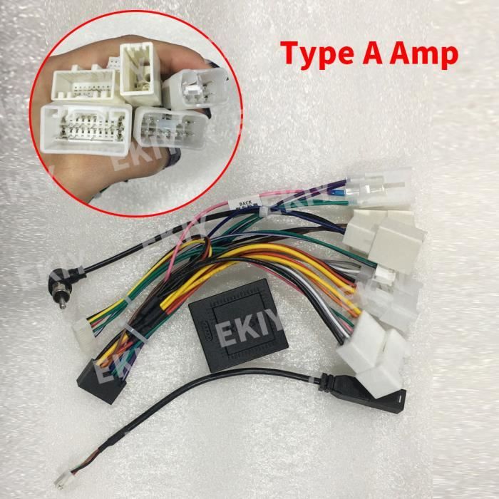 Ampli - Câble D'alimentation Canbus Pour Toyota - Cdiscount TV Son Photo