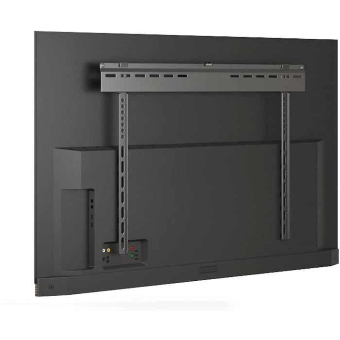 Support TV sur Pied TV Profil bas fixé LA TÉLÉ Support de montage mural ...