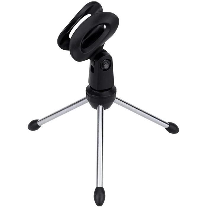 Pied De Micro De Studio Angle Portable Pliable réglable Trépied de ...