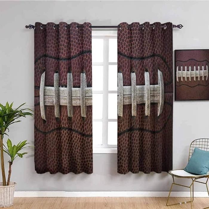 Rideau À Oeillet Rideau Isolant Thermique Rideau Occultant Pour Chambre ...