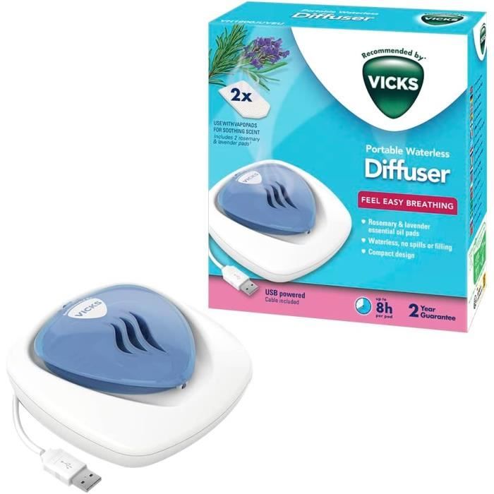 Diffuseur Portable Sans Eau - Branchement Usb - Libération Des Voies ...
