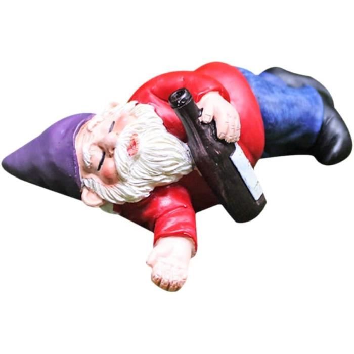 Xueren Mini Nain En Résine - Décoration De Jardin - Pour Extérieur ...